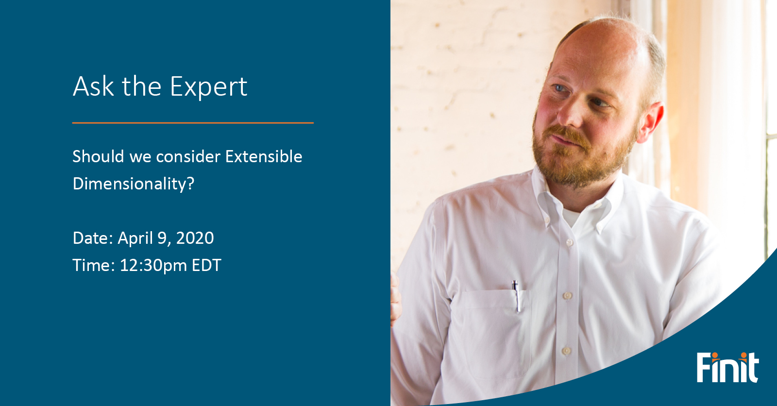 Ask the Expert - Extensible Dimensionality